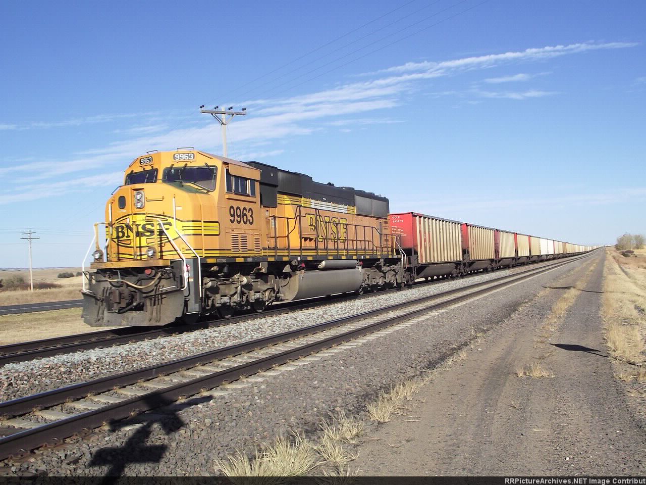 BNSF 9963 DPU
